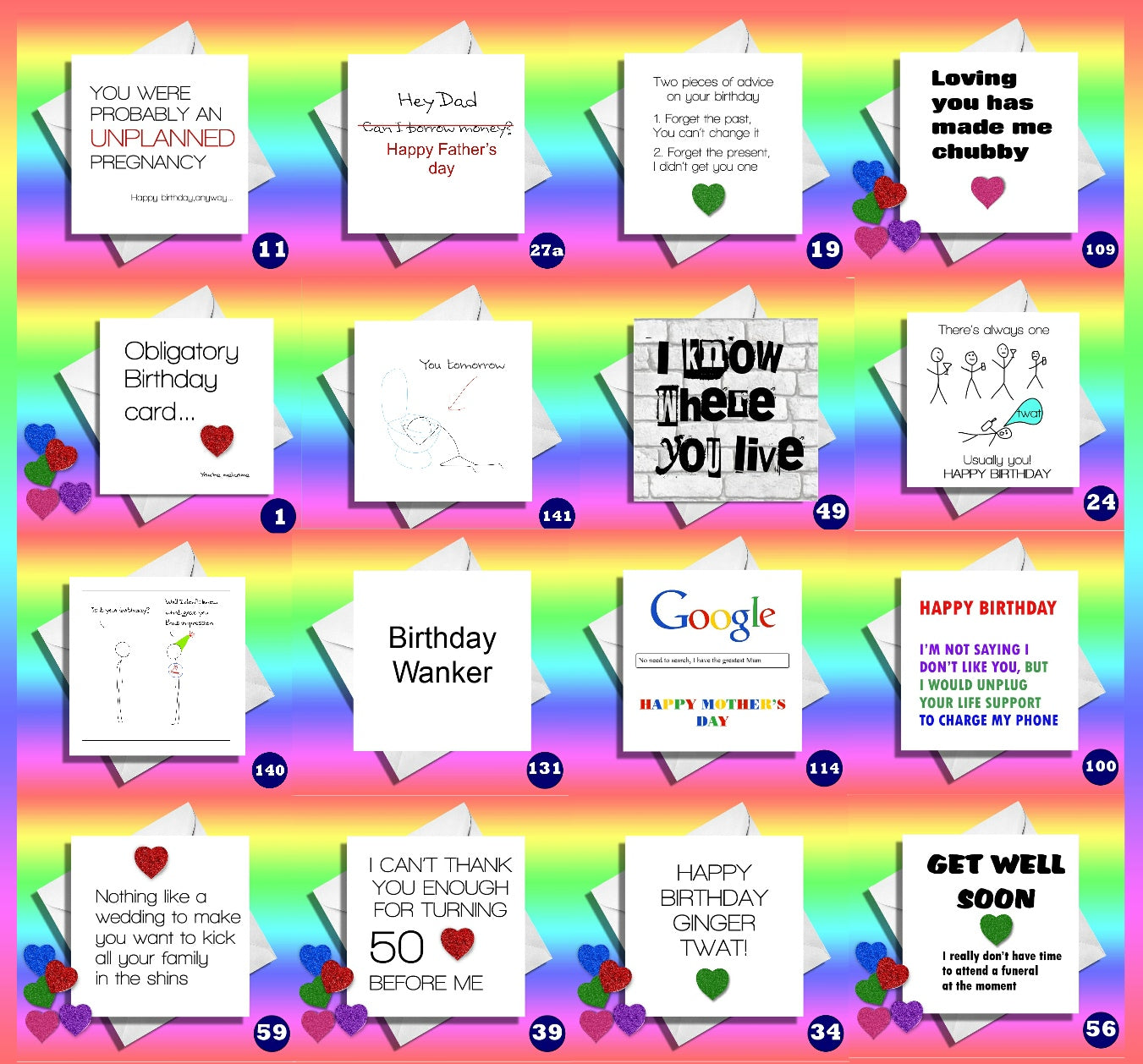 FUNNY CARDS – Flutterframes