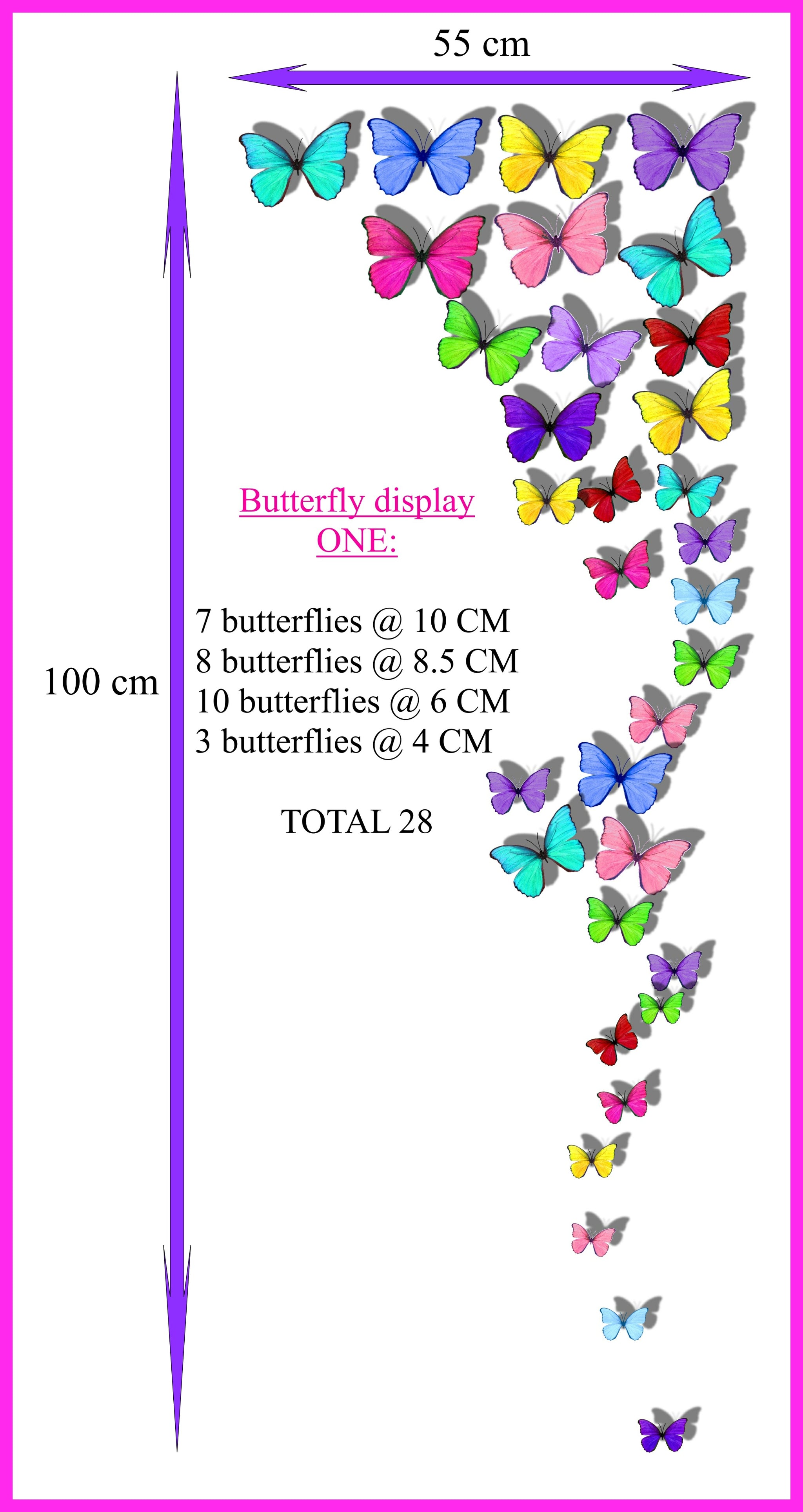 Butterfly wall display, butterfly lamp decor. Butterfly lights, unique ...