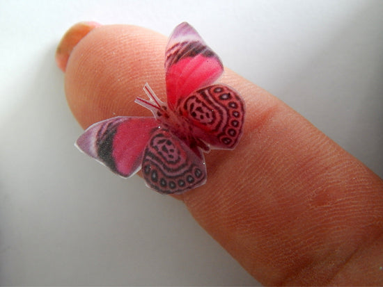 Mini butterflies. Miniature Butterflies. Butterfly 3d stickers ...